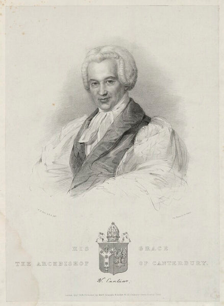 William Howley Portrait Print – National Portrait Gallery Shop