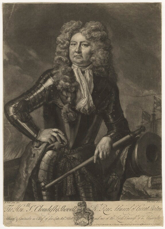 Sir Cloudesley Shovell Greetings Card – National Portrait Gallery Shop