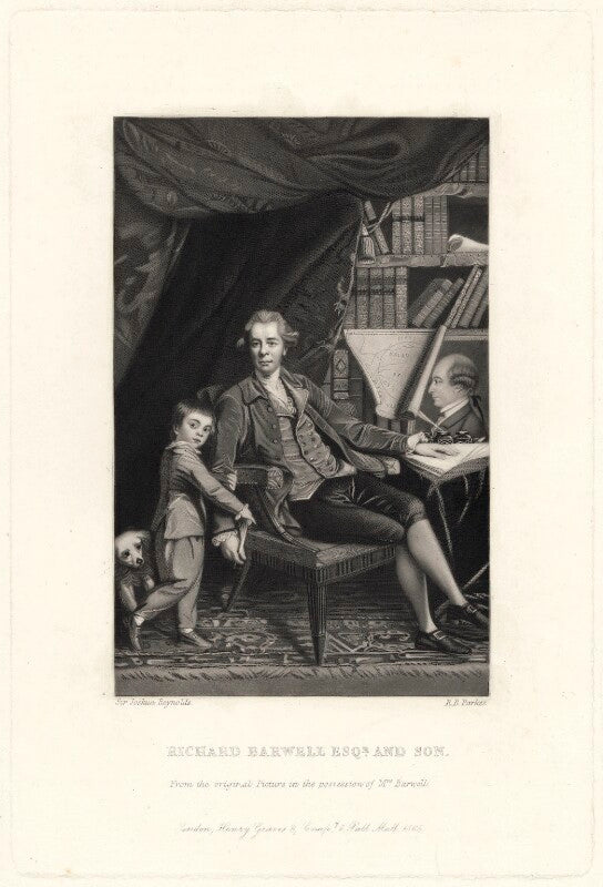 Richard Barwell and his son Richard Portrait Print – National Portrait ...
