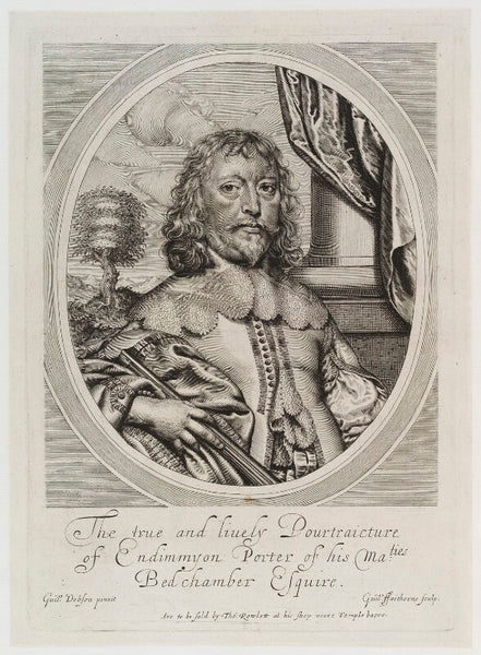 Endymion Porter Greetings Card – National Portrait Gallery Shop