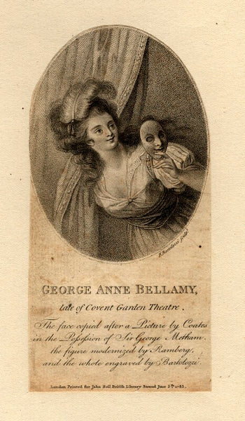 George Anne Bellamy Portrait Print – National Portrait Gallery Shop