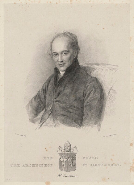 William Howley Portrait Print – National Portrait Gallery Shop