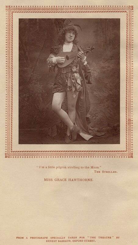 Grace Hawthorne Portrait Print – National Portrait Gallery Shop