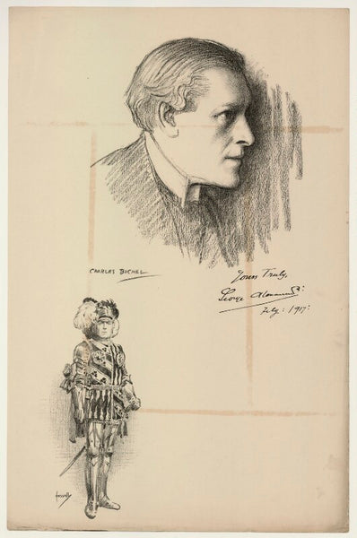 Sir George Alexander (George Samson) Portrait Print – National Portrait ...