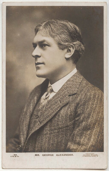 Sir George Alexander (George Samson) Portrait Print – National Portrait ...