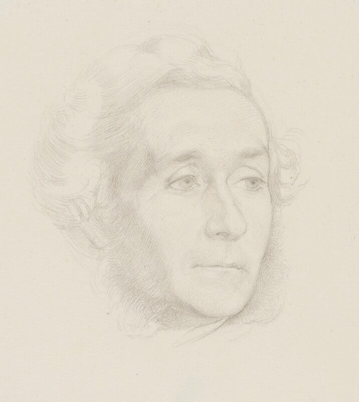 John Pyke Hullah Portrait Print – National Portrait Gallery Shop