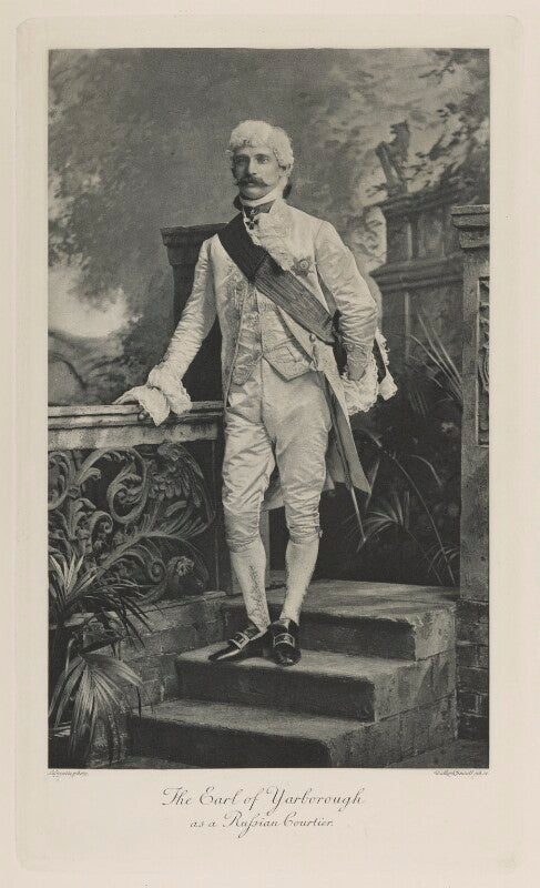 Charles Alfred Worsley Pelham, 4th Earl of Yarborough as a Russian Cou ...