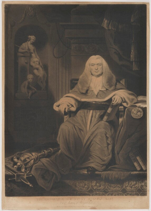Sir Henry Russell, 1st Bt Portrait Print – National Portrait Gallery Shop