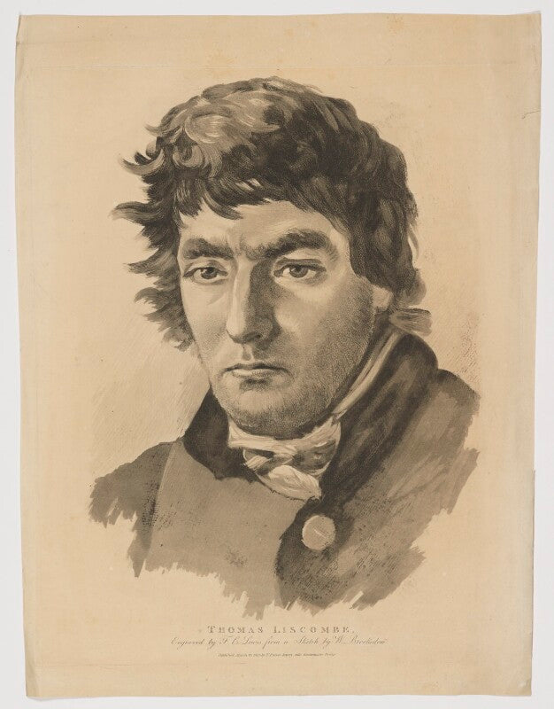 Thomas Liscombe (Luscombe) Portrait Print – National Portrait Gallery Shop