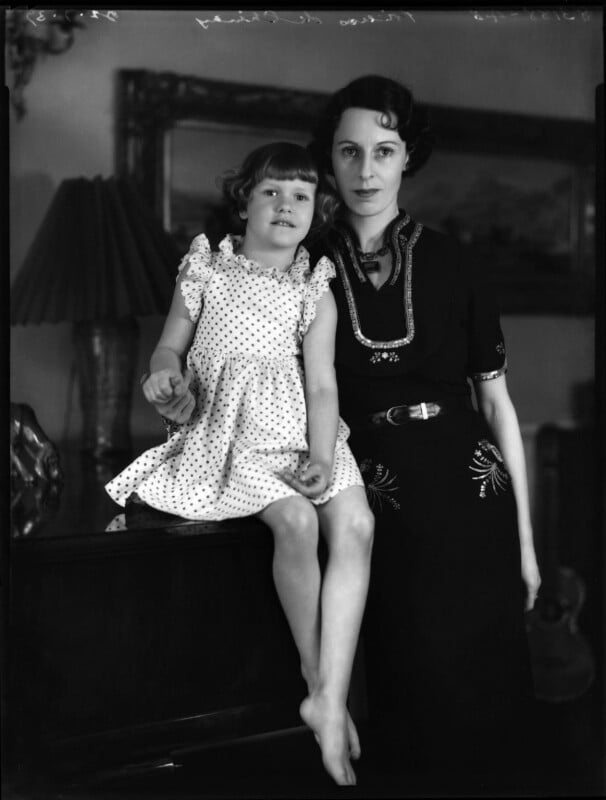 Marchioness of Hertford with her mother Princess de Chimay Portrait Pr ...