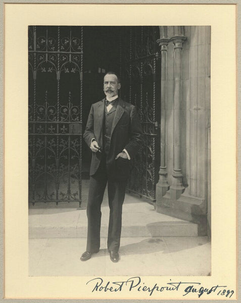 Robert Pierpoint Portrait Print – National Portrait Gallery Shop