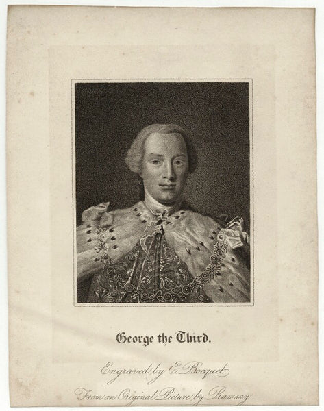 King George III Portrait Print – National Portrait Gallery Shop