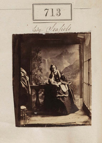 Caroline (née Stuart), Countess of Seafield Portrait Print – National ...