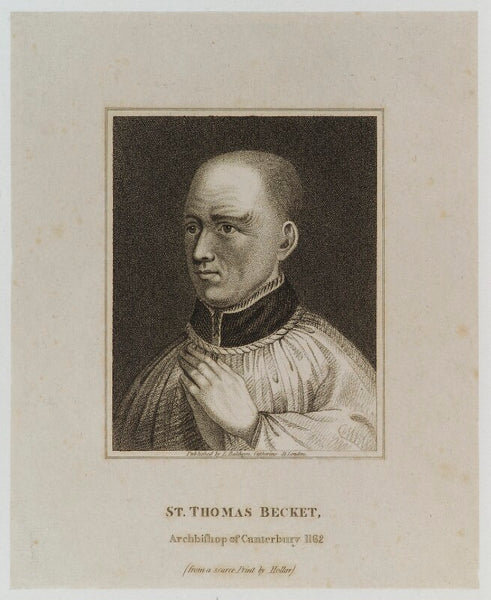 Thomas Becket Portrait Print – National Portrait Gallery Shop