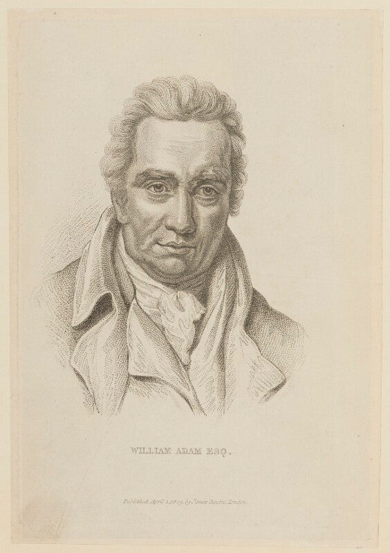 William Adam Portrait Print – National Portrait Gallery Shop
