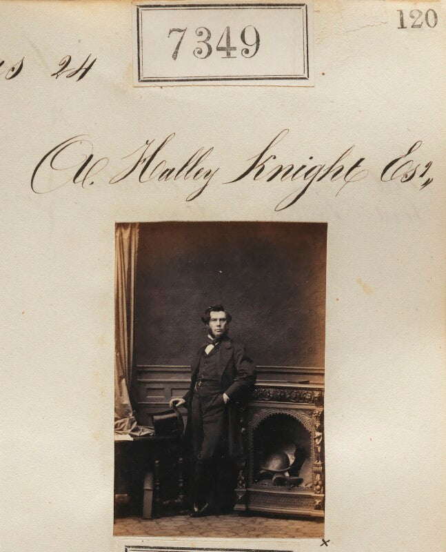 Andrew Halley Knight Portrait Print – National Portrait Gallery Shop