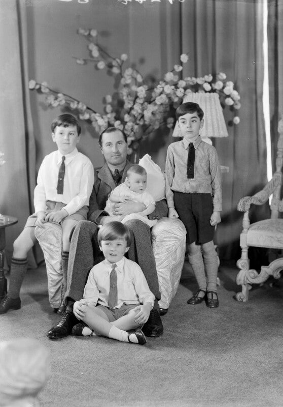 Hon. Somerset Arthur Maxwell with his family Portrait Print – National ...