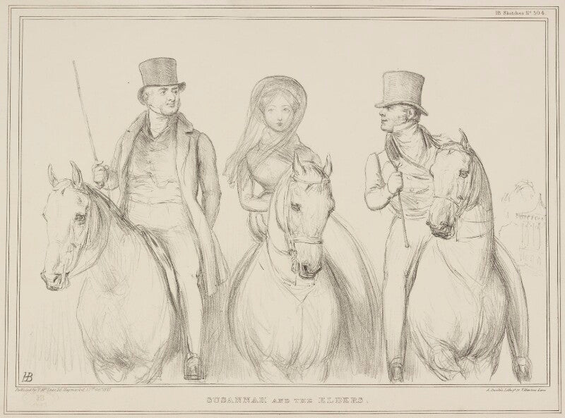 Susannah and the Elders (William Lamb, 2nd Viscount Melbourne; Queen V ...