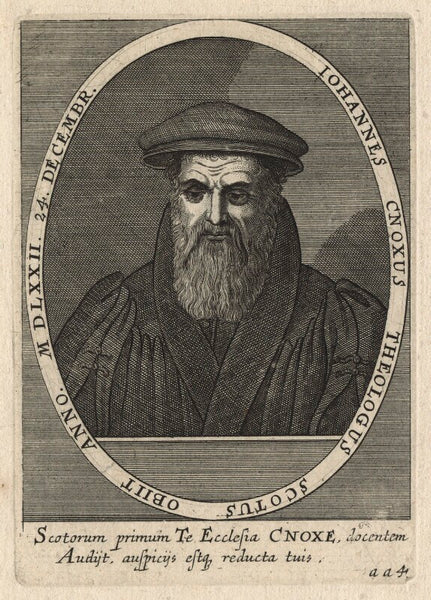 John Knox Portrait Print – National Portrait Gallery Shop
