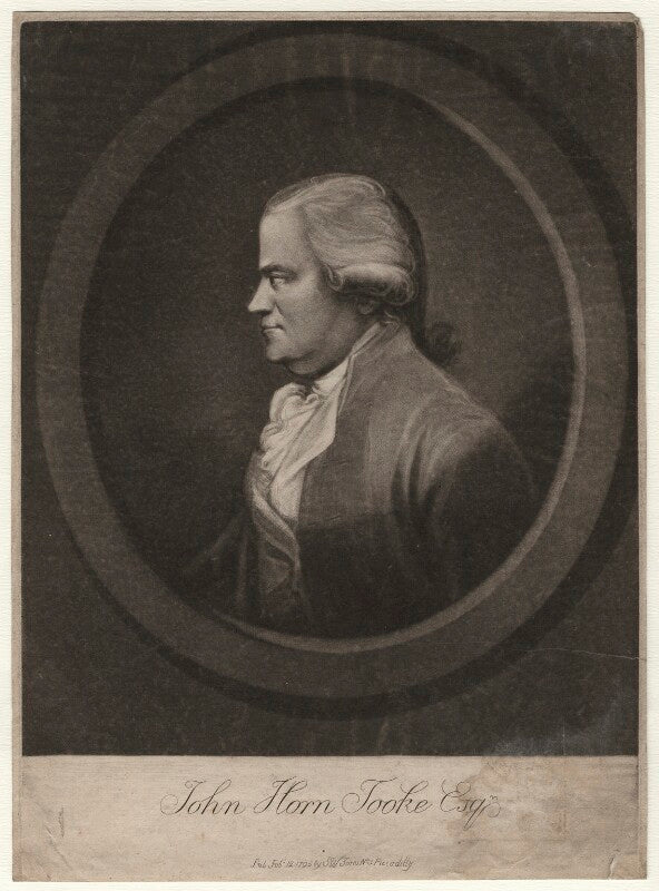 John Horne Tooke Portrait Print – National Portrait Gallery Shop