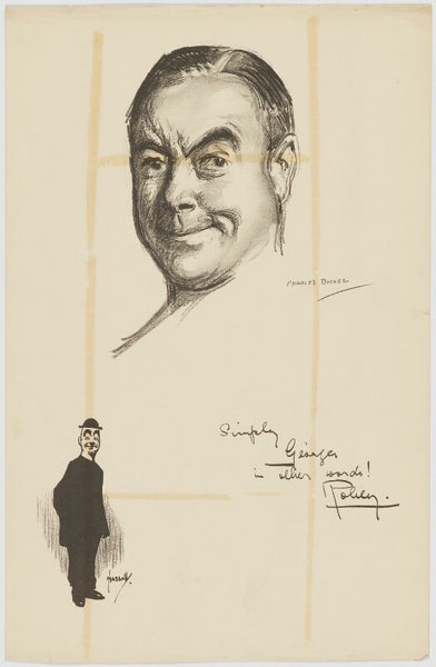George Robey Portrait Print – National Portrait Gallery Shop