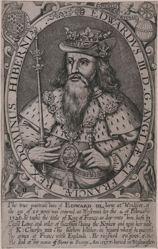 Called King Edward III Greetings Card – National Portrait Gallery Shop
