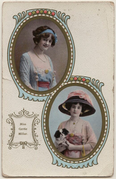 Gertie Millar as Mary Gibbs in 'Our Miss Gibbs' Portrait Print ...