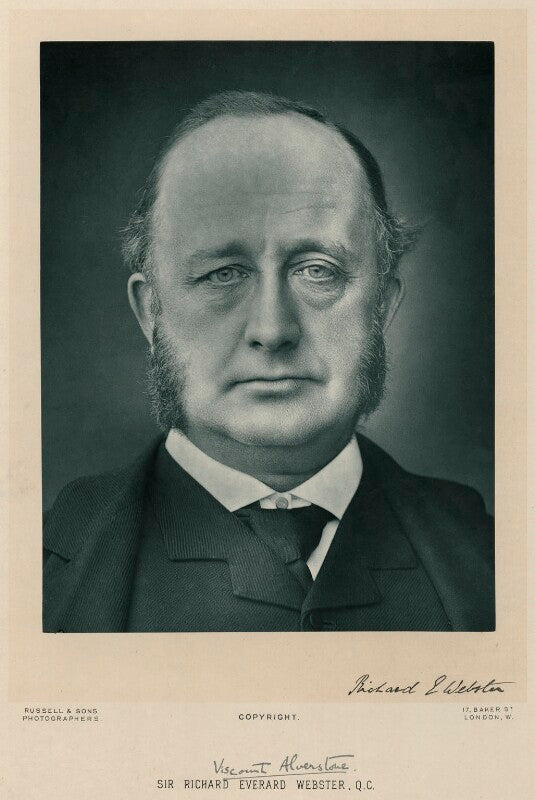 Richard Everard Webster, Viscount Alverstone Portrait Print – National ...
