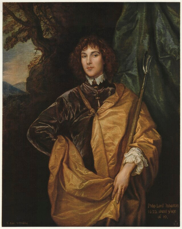 Philip Wharton, 4th Baron Wharton Portrait Print – National Portrait ...