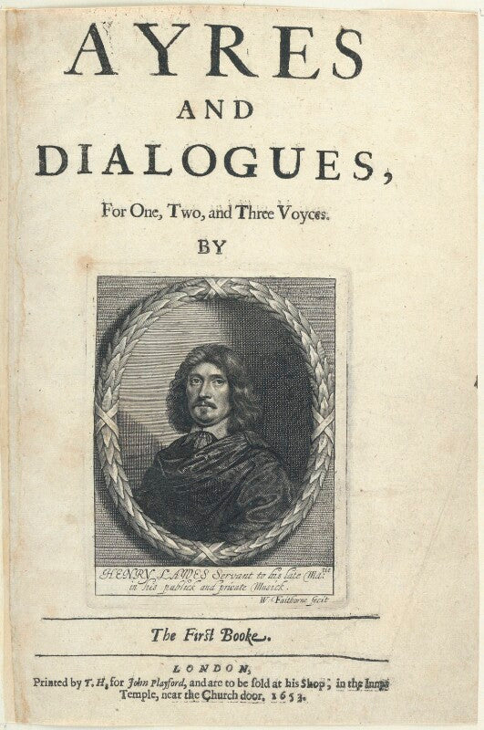 Henry Lawes Portrait Print – National Portrait Gallery Shop