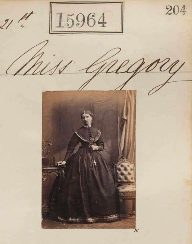 Miss Gregory Portrait Print – National Portrait Gallery Shop