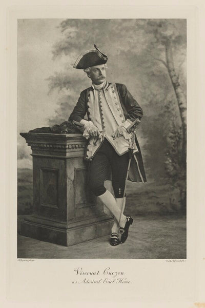 Richard George Penn Curzon, 4th Earl Howe when Viscount Curzon as Admi ...