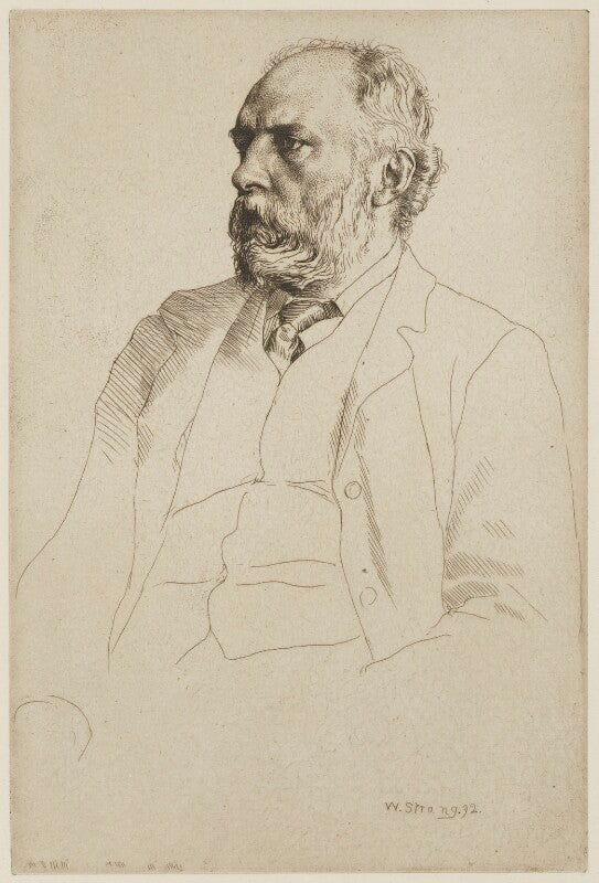 William Cosmo Monkhouse Portrait Print – National Portrait Gallery Shop