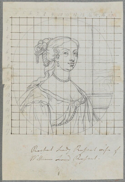 Rachel Russell (née Wriothesley), Lady Russell Greetings Card ...