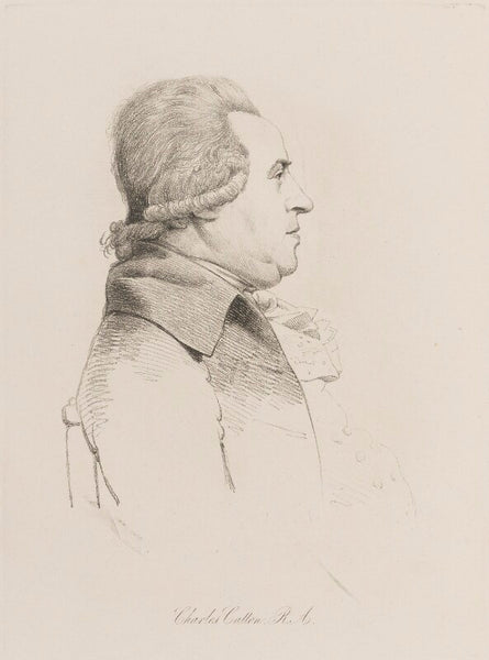 Charles Catton the Elder Portrait Print – National Portrait Gallery Shop