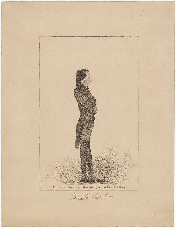 Charles Lamb Portrait Print – National Portrait Gallery Shop