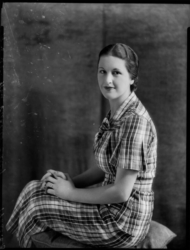 Constance Mary Cary (née Berry), Viscountess Falkland Greetings Card ...