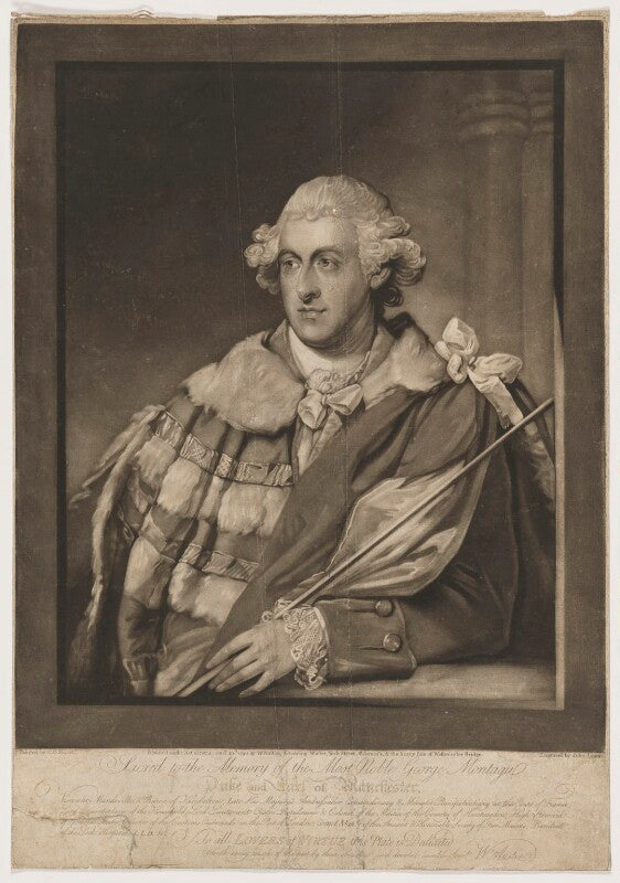 George Montagu, 4th Duke of Manchester Portrait Print – National ...
