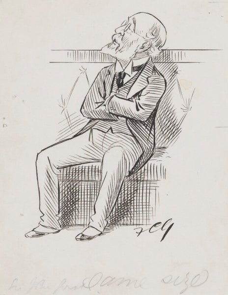 Sir John Eldon Gorst Greetings Card – National Portrait Gallery Shop