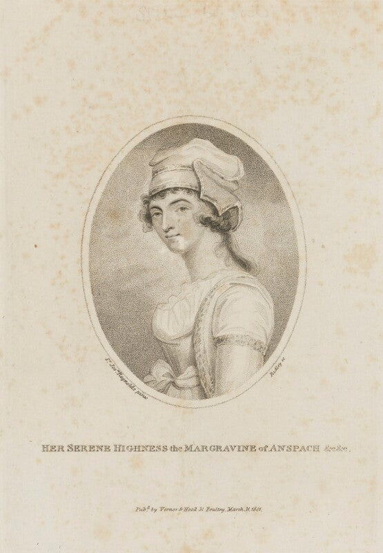 Elizabeth Craven (née Berkeley), Margravine of Brandenburg-Ansbach-Bay ...