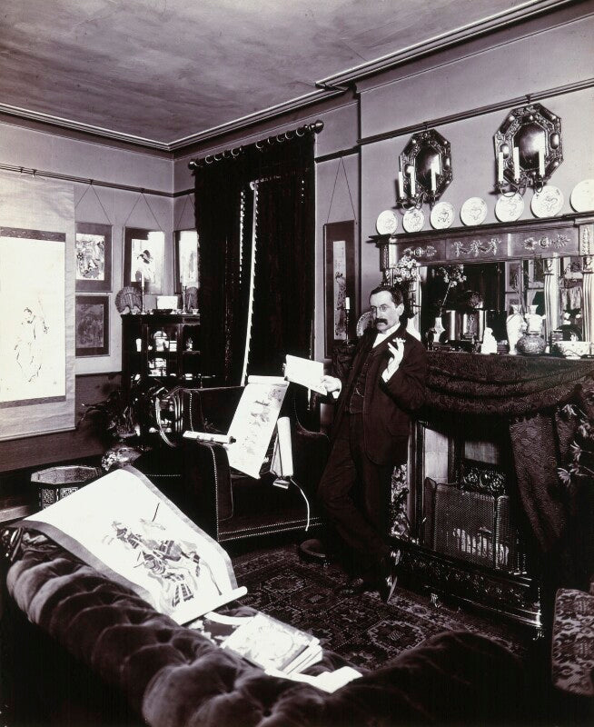 Arthur Morrison Portrait Print – National Portrait Gallery Shop