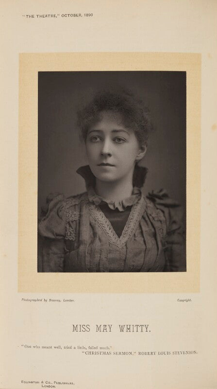 May Whitty Portrait Print – National Portrait Gallery Shop