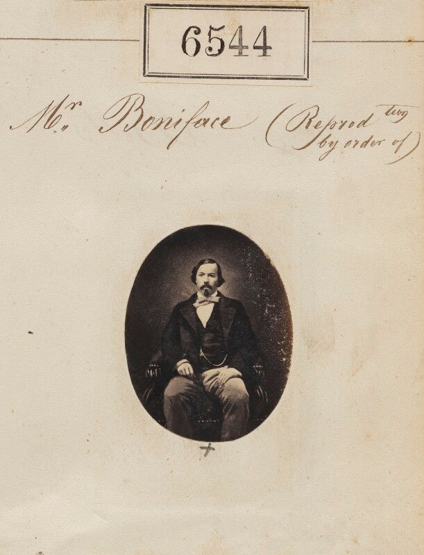 'Reproduced by order of Mr Boniface' Portrait Print – National Portrait ...