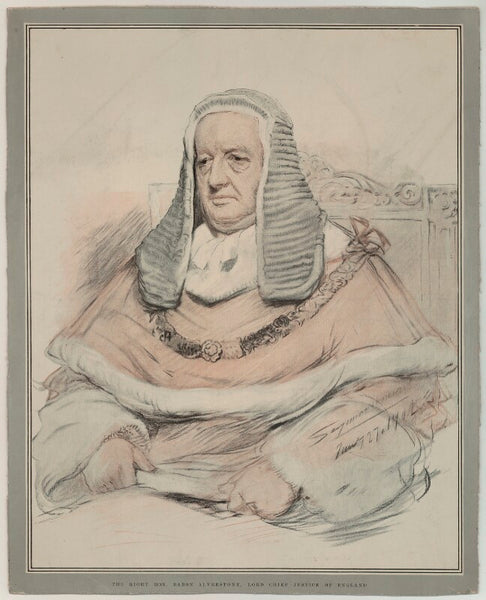Richard Everard Webster, Viscount Alverstone Portrait Print – National ...