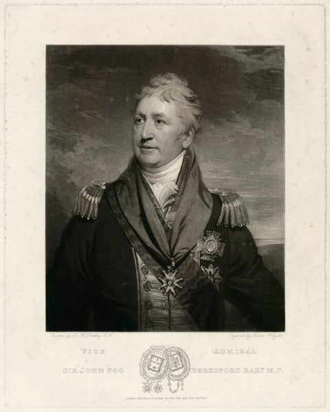 Sir John Poo Beresford, 1st Bt Greetings Card – National Portrait ...