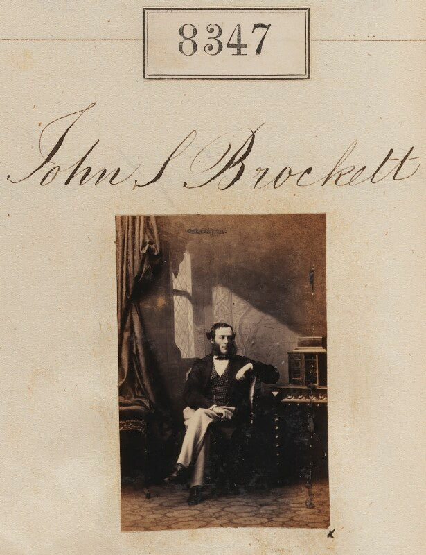John S. Brockett Portrait Print – National Portrait Gallery Shop