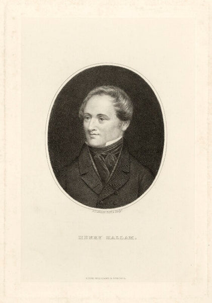 Henry Hallam Portrait Print – National Portrait Gallery Shop