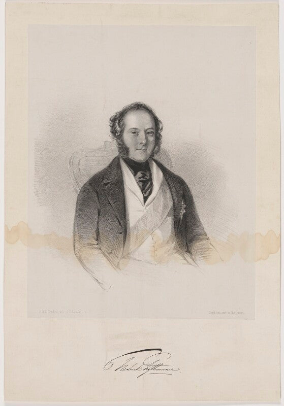 Lord Frederick Fitzclarence Portrait Print – National Portrait Gallery Shop