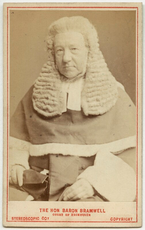 George William Wilshere Bramwell, Baron Bramwell Portrait Print ...