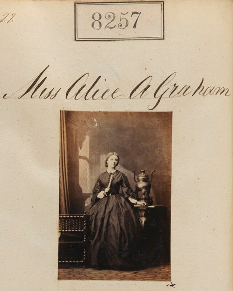 Alice Anna Hogg (née Graham) ('Miss Alice A. Graham') Portrait Print ...